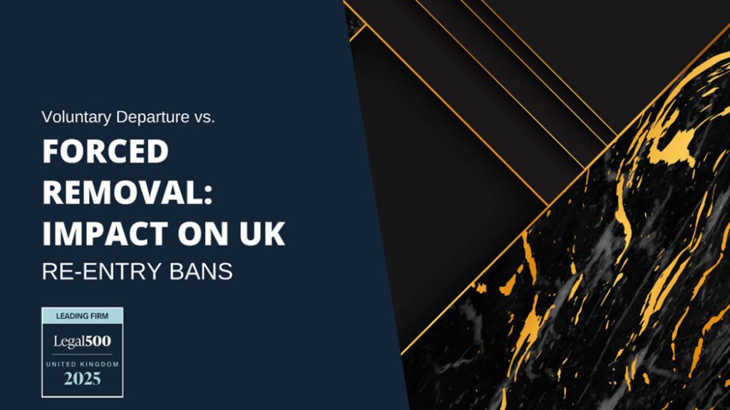 Voluntary Departure vs. Forced Removal: Impact on UK Re-Entry Bans