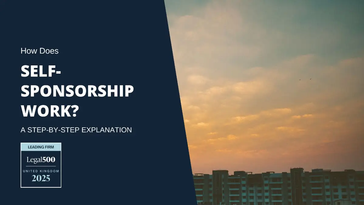 A Step-by-Step Guide to Self Sponsorship in the UK