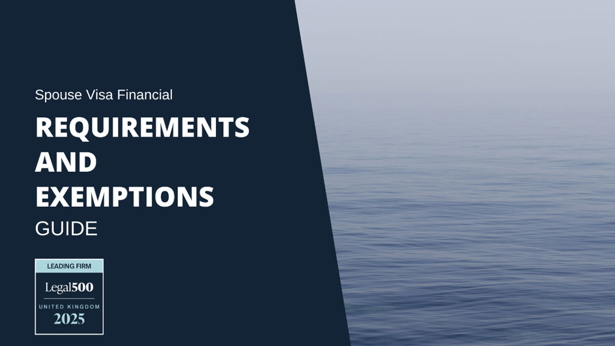 Spouse Visa Financial Requirements in 2026