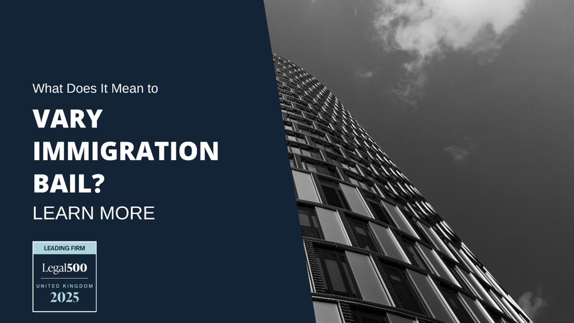What Does It Mean to Vary Immigration Bail?